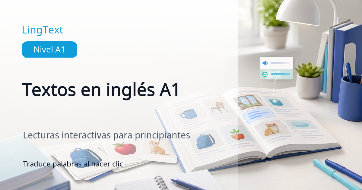 Textos en Inglés Nivel A1: Lecturas Gratuitas para Principiantes